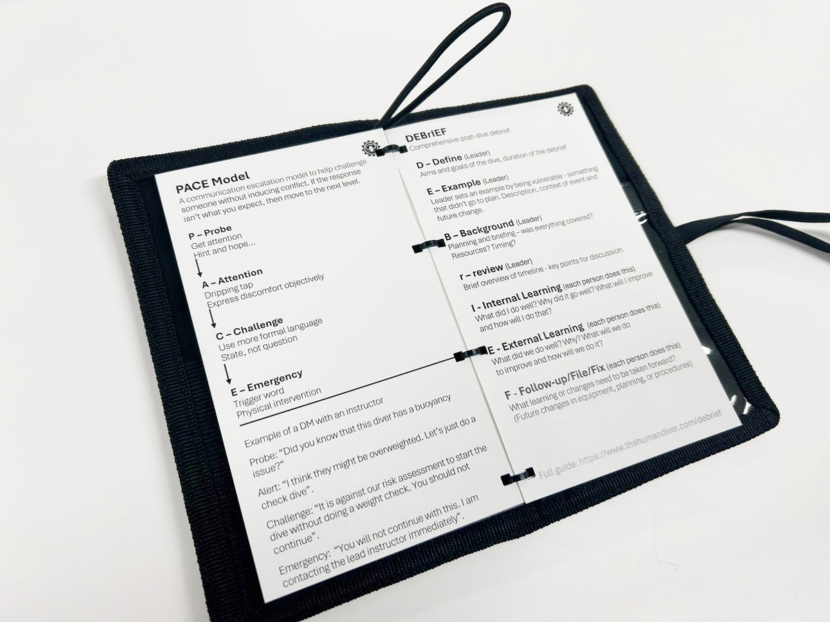 THD Wetnotes Divers Notebook – The Human Diver